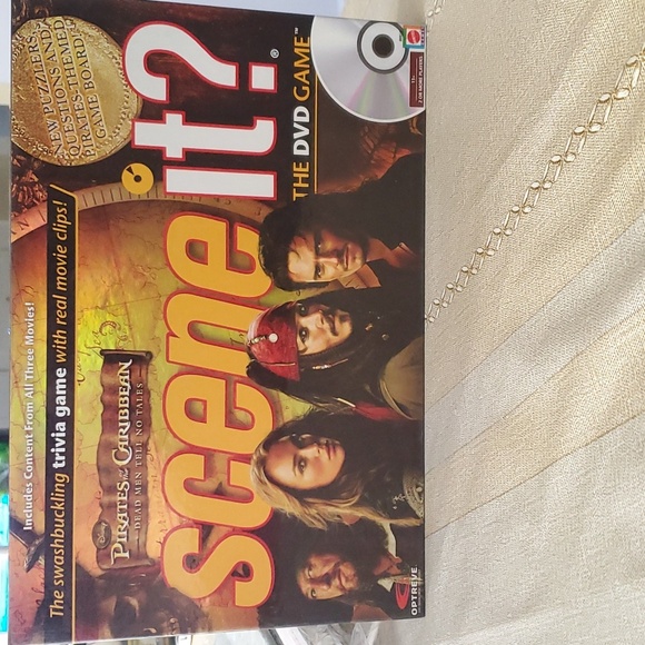 Mattel | Other | Scene It Dvd Trivia Game Pirates Of The Caribbean ...